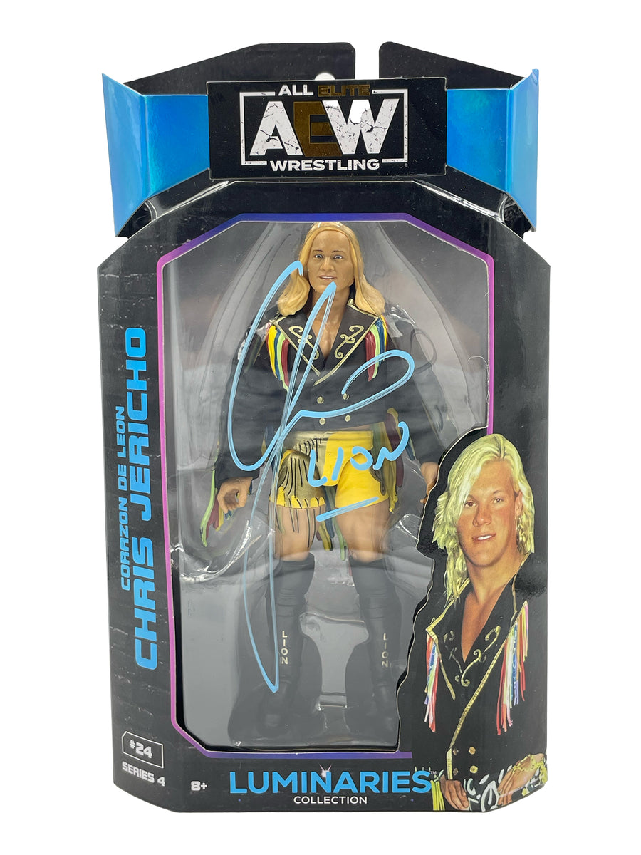 AEW Luminaries Collection Series 4 Autographed Chris Jericho Figure (# – Icon Autographs