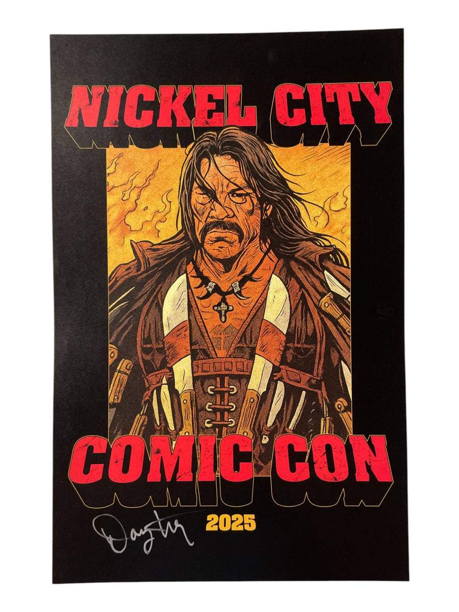 Danny Trejo Nickel City Comic Con Signed 11x17 Poster – Icon Autographs