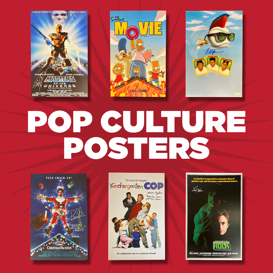 Pop Culture Posters – Icon Autographs