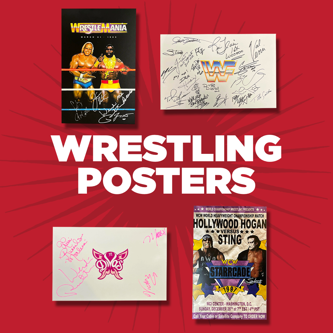 Wrestling Posters – Icon Autographs