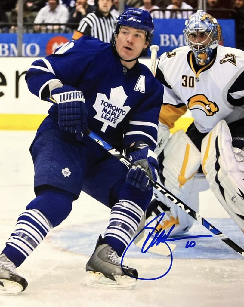 Brad May Toronto Maple Leafs Autographed 8x10 photo – Icon Autographs