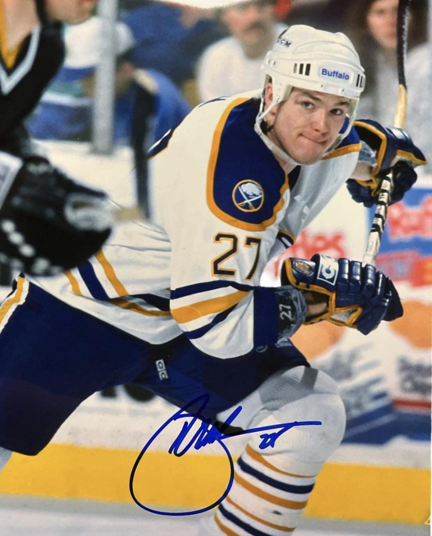 Brad May Buffalo Sabres Autographed 8x10 – Icon Autographs
