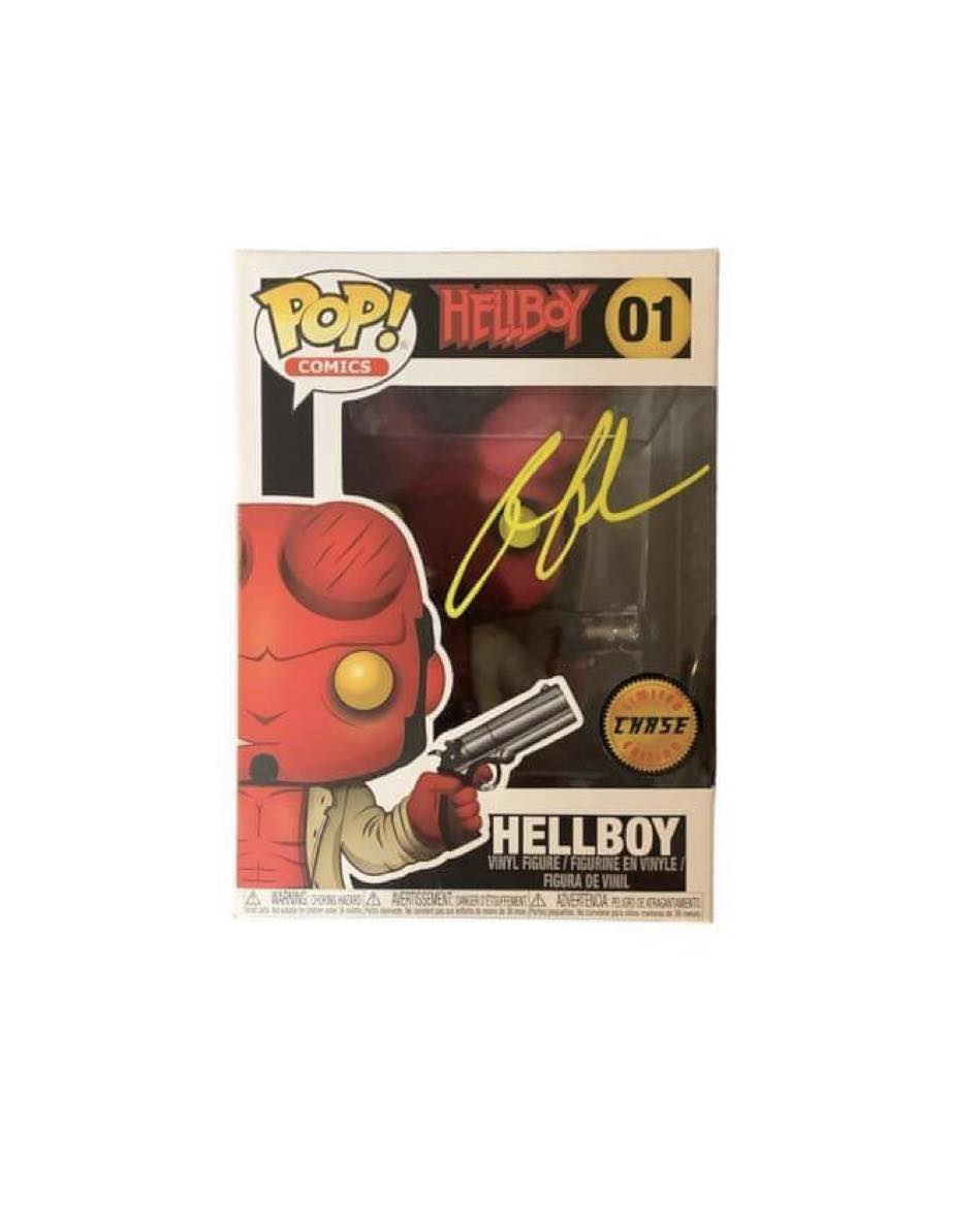 Ron Perlman Hellboy Autographed Funko Pop #01 Chase Edition – Icon ...