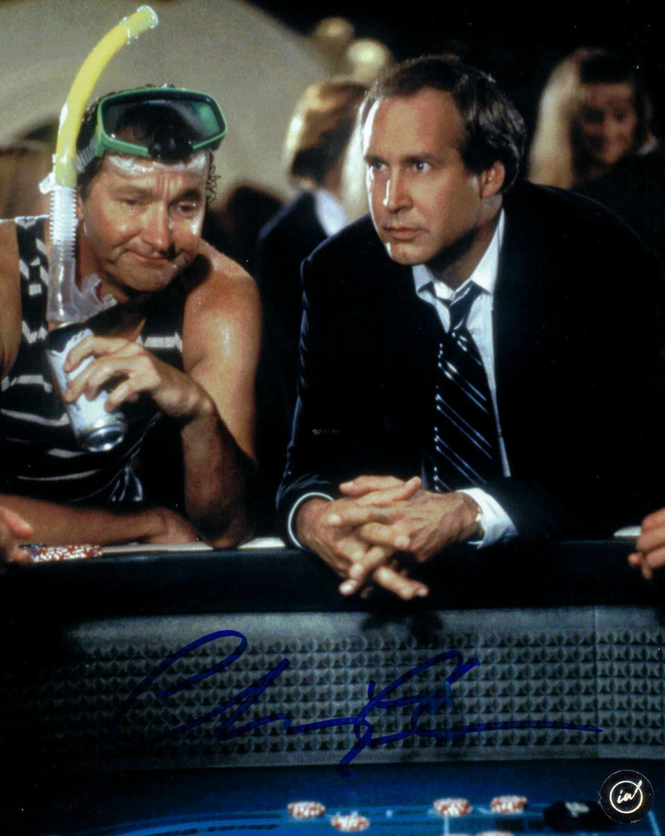 Chevy Chase Autographed National Lampoon’s Vegas Vacation 8x10 – Icon ...