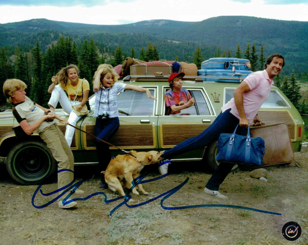 Chevy Chase Autographed National Lampoon’s Vacation 8x10 photo – Icon ...