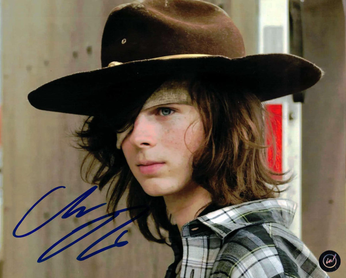 Chandler Riggs Autographed The Walking Dead 8x10 photo – Icon Autographs