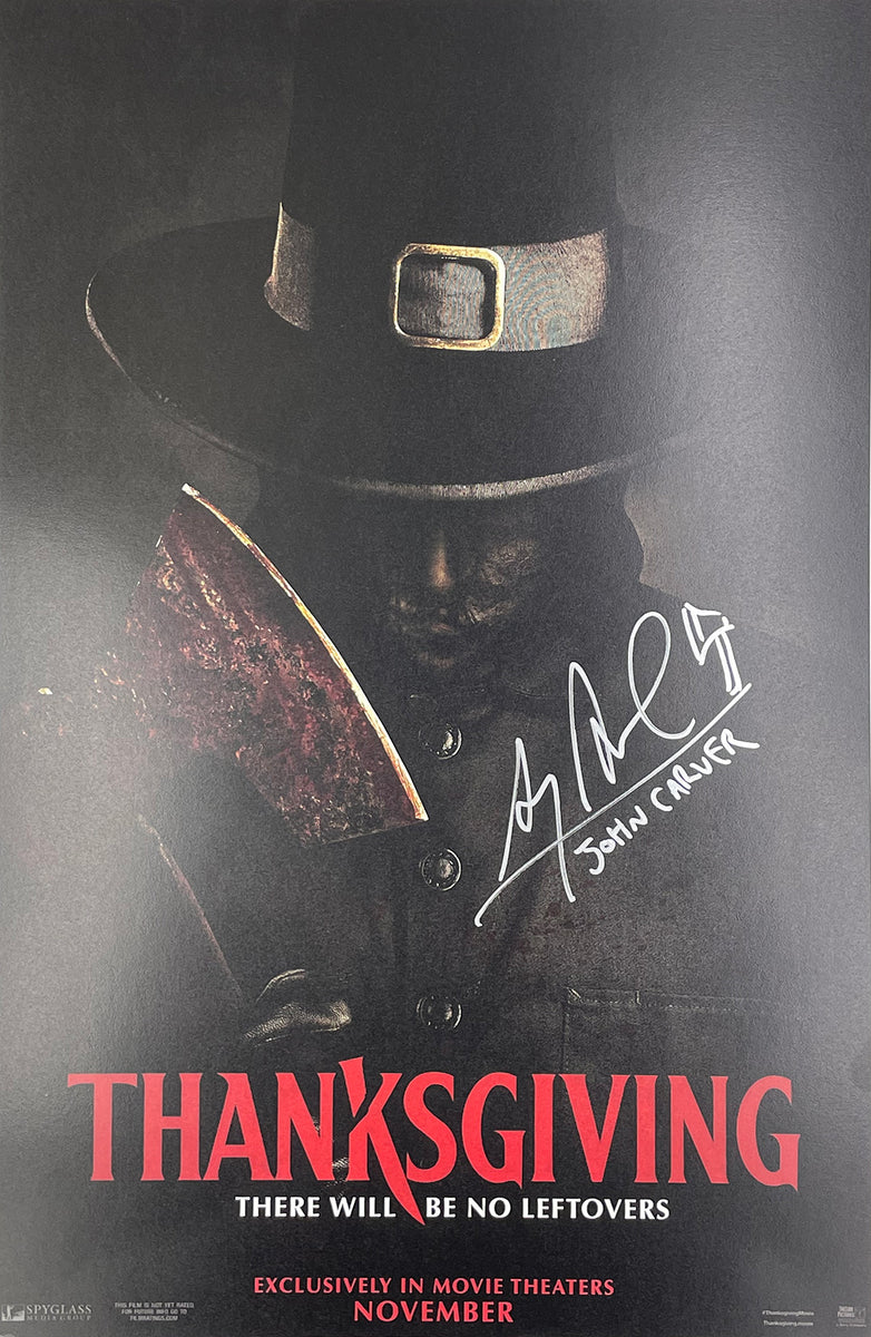 Alex Armbruster Autographed Thanksgiving 11x17 Poster – Icon Autographs