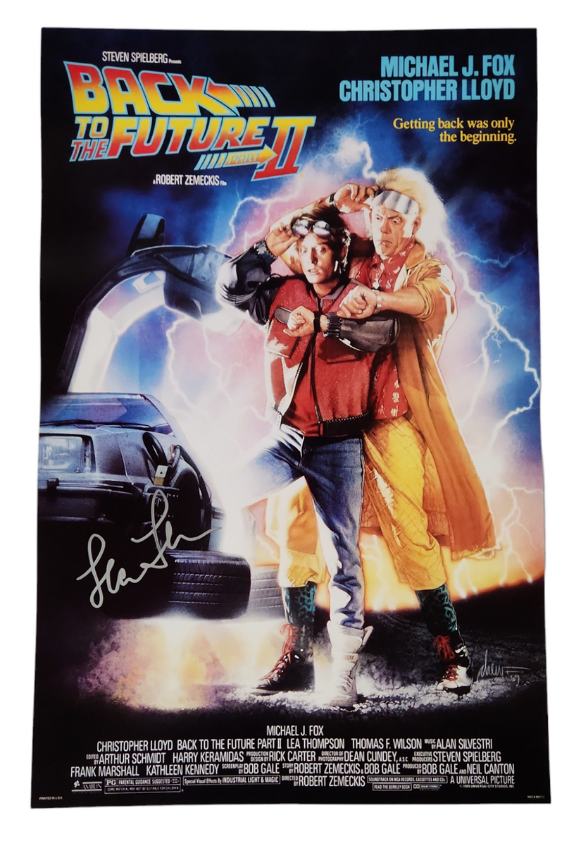Lea Thompson Autographed Back to the Future II 11x17 Poster – Icon ...