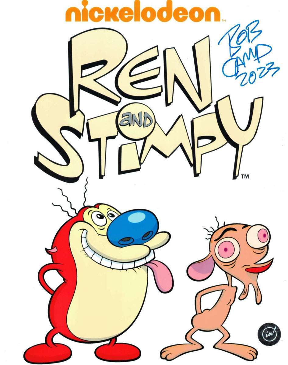 Bob Camp Autographed Ren & Stimpy 8x10 photo – Icon Autographs