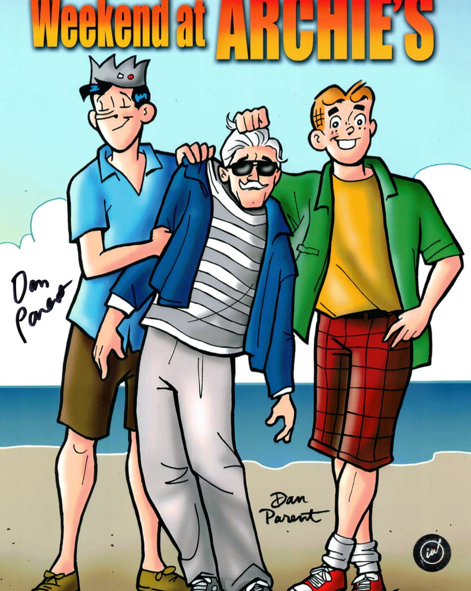 Dan Parent Archie Artist Autographed 8x10 Weekend at Archie's – Icon ...