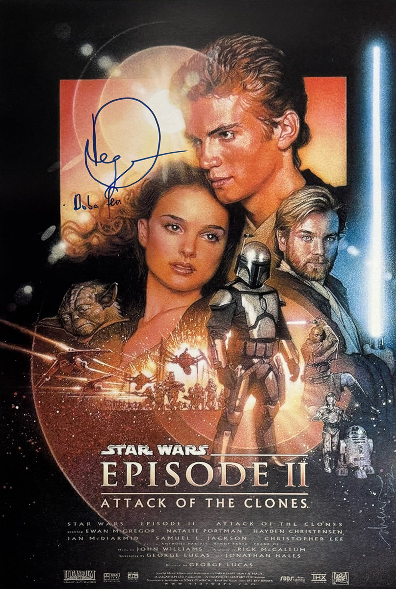 Daniel Logan Autographed Boba Fett Star Wars Episode II: Attack of the ...