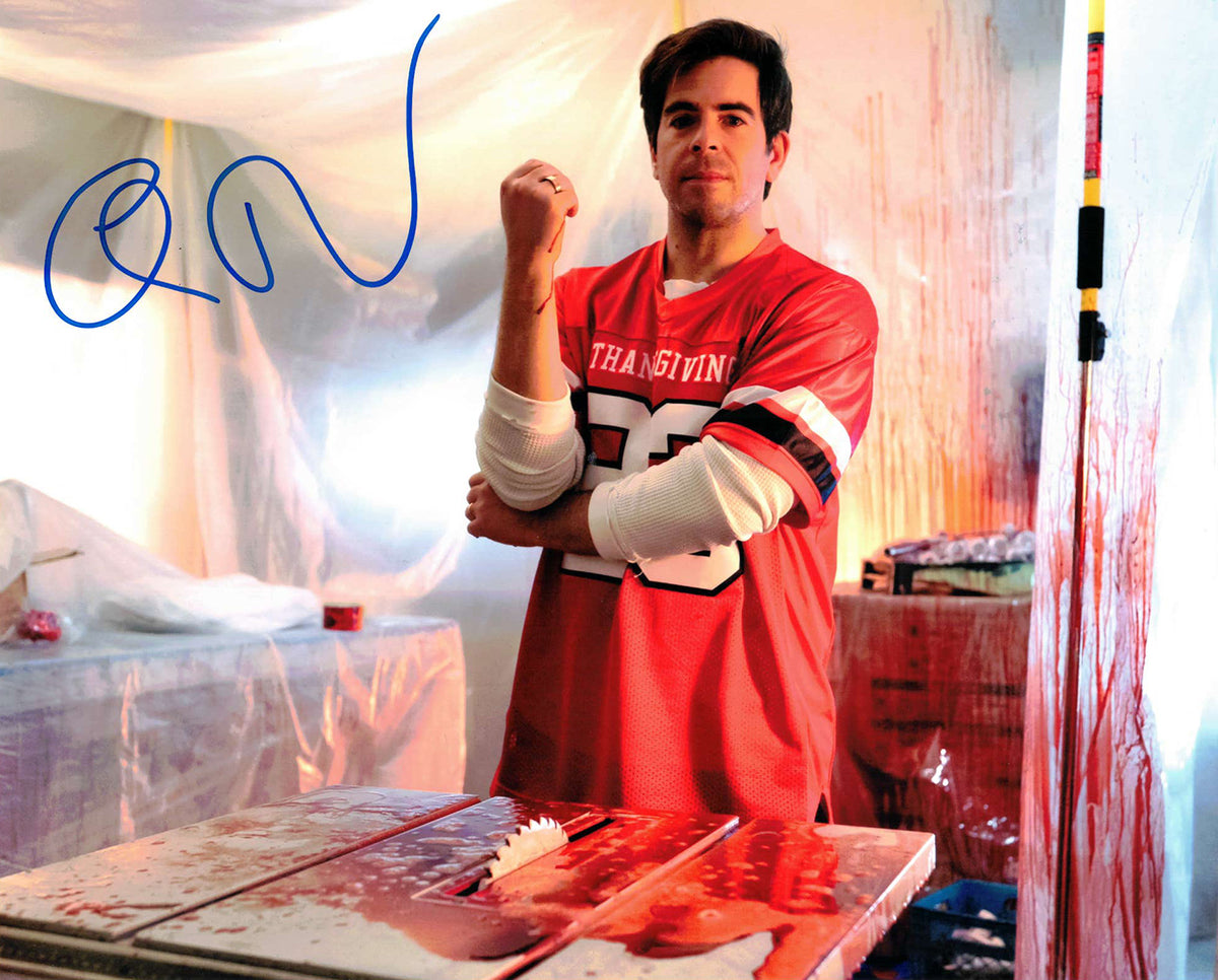 Eli Roth Autographed Thanksgiving 8x10 Photo – Icon Autographs