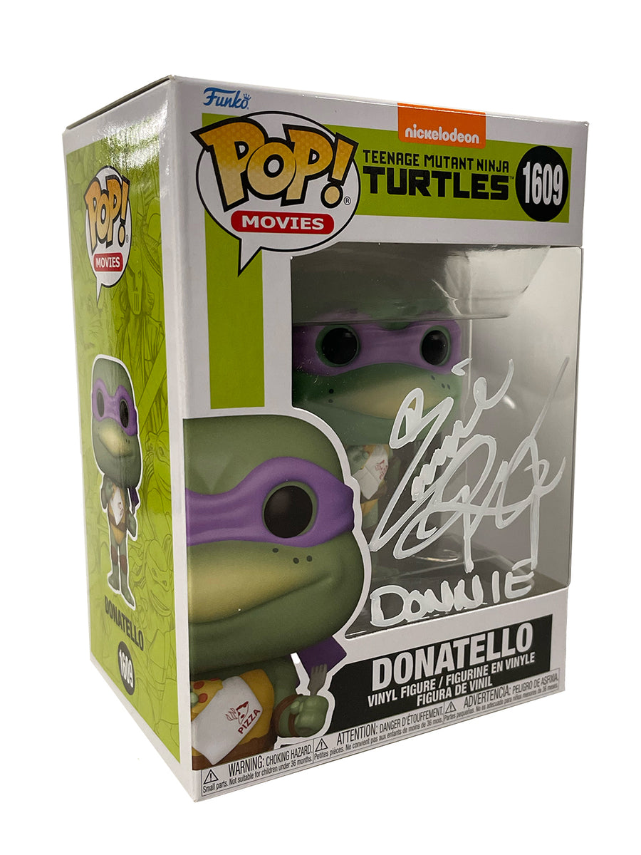 Ernie Reyes Jr. Donatello Autographed Funko Pop #1609 – Icon Autographs