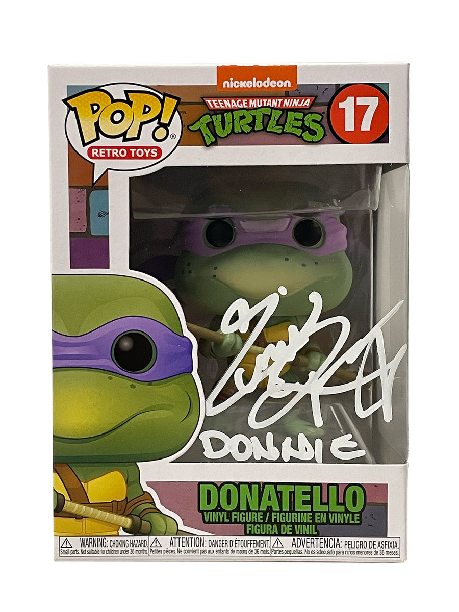 Ernie Reyes Jr. Donatello Autographed Funko Pop #17 – Icon Autographs