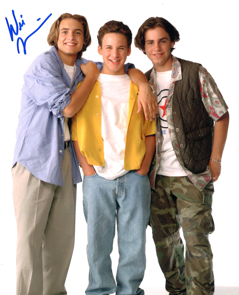 Will Friedle Autographed Boy Meets World 8 x 10 Photo – Icon Autographs