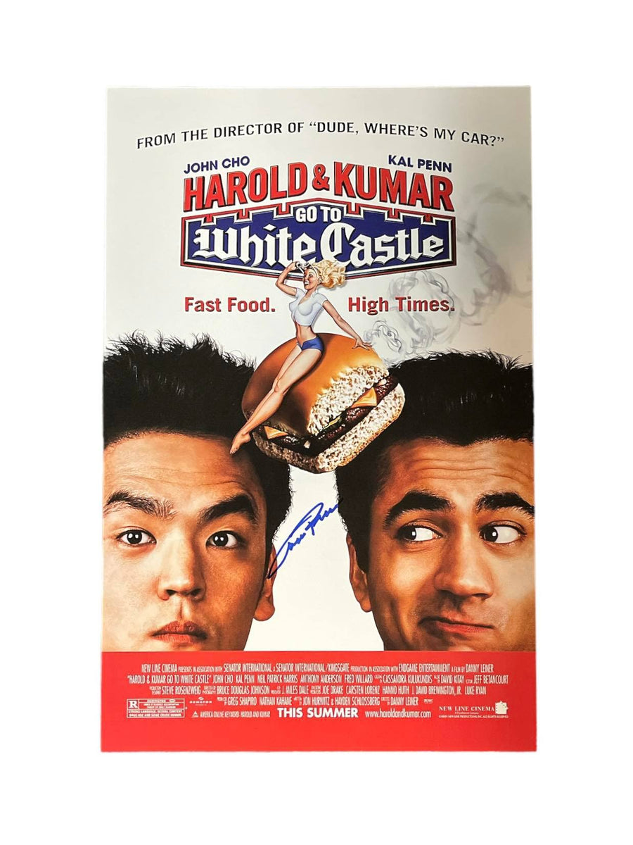 Jordan Prentice Autographed Harold & Kumar Go To White Castle 11x17 Mi ...