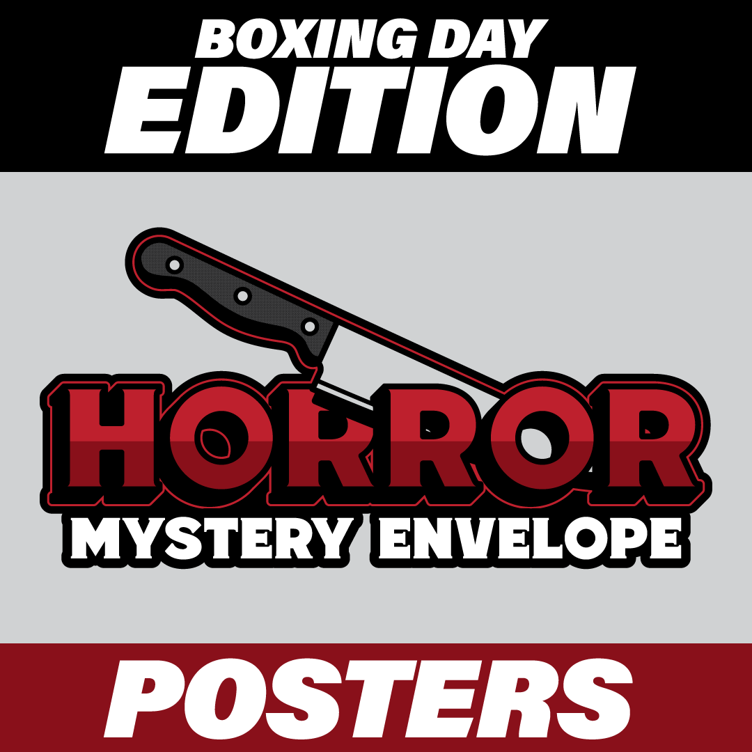 Boxing Day Horror Poster Mystery Envelope (4 Posters) – Icon Autographs