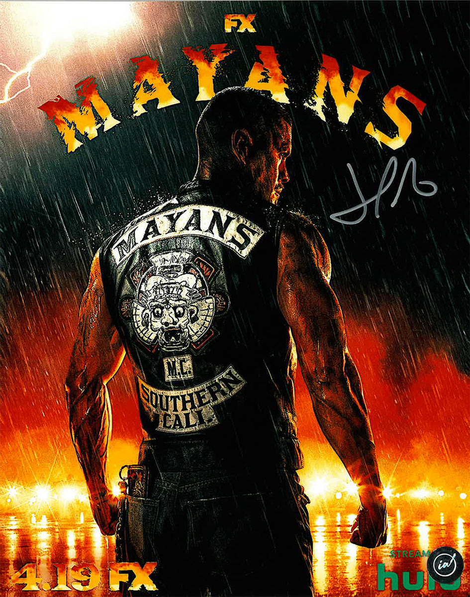 JD Pardo Mayans M.C. FX Promo Autographed 8x10 – Icon Autographs