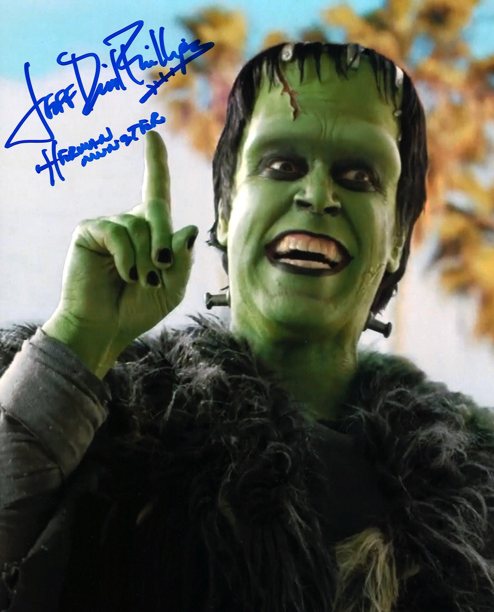 Jeff Daniel Phillips Autographed The Munsters 8 x 10 Photo – Icon ...