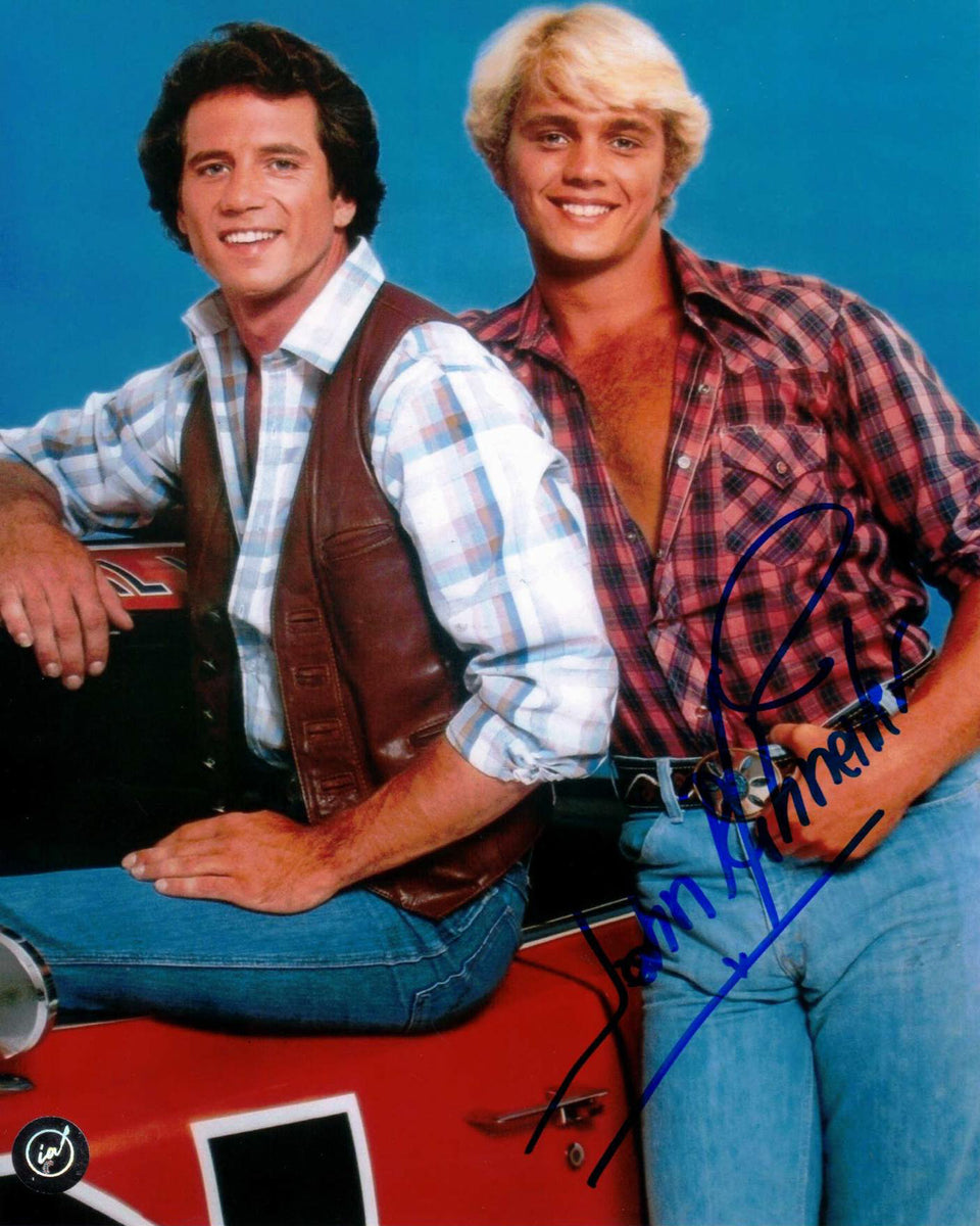 John Schneider Autographed Bo Duke Dukes of Hazzard 8x10 – Icon Autographs