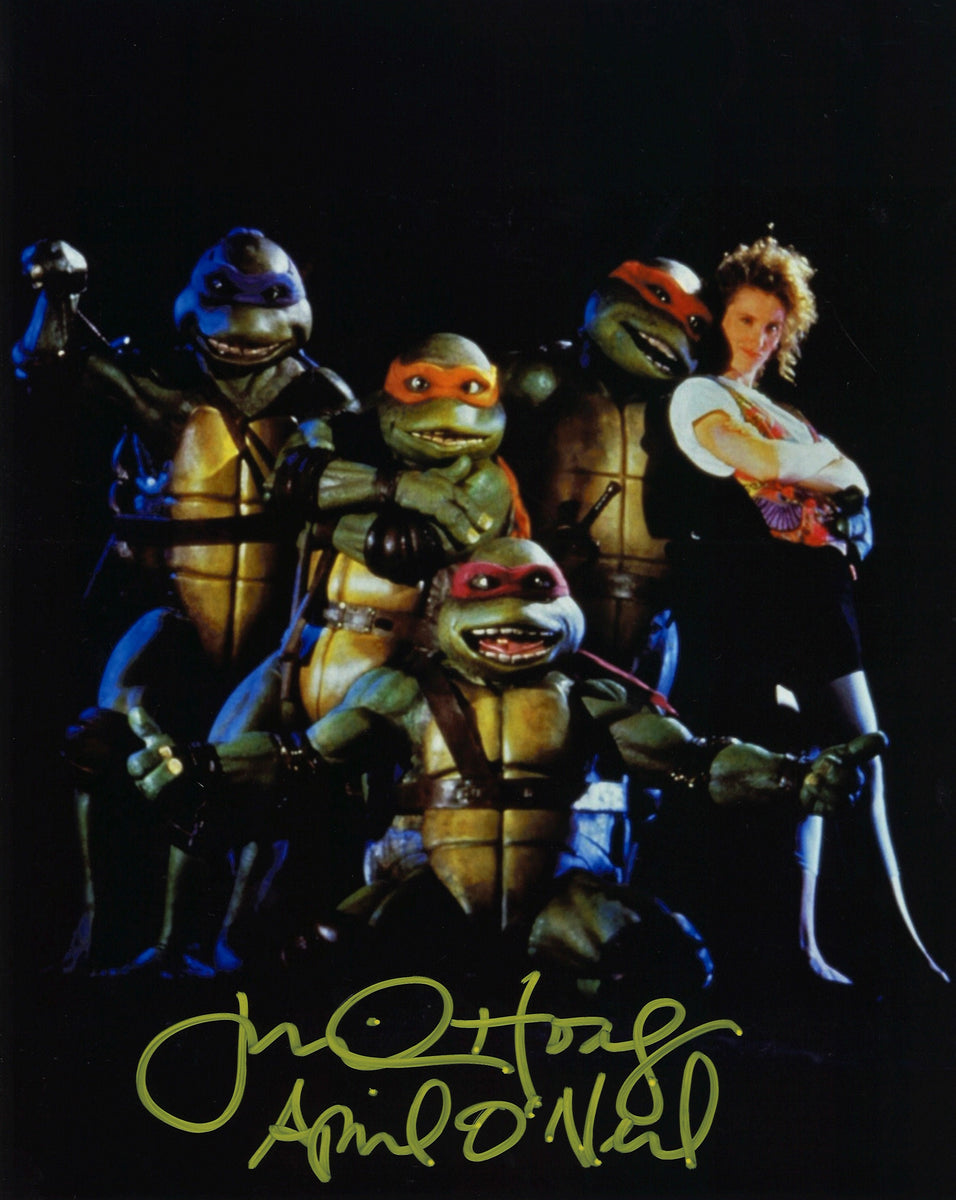 Judith Hoag Autographed Teenage Mutant Ninja Turtles 8 x 10 Photo ...