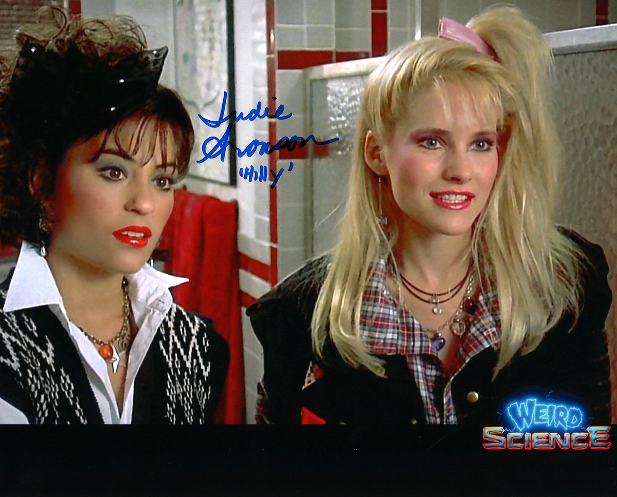 Judie Aronson Autographed Wierd Science 8 x 10 Photo – Icon Autographs