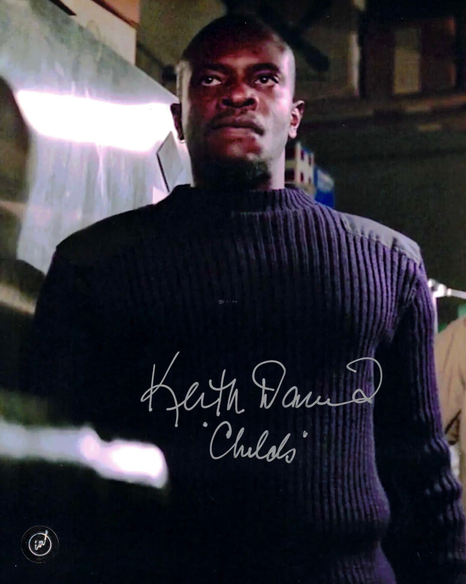 Keith David The Things as Childs Autographed 8x10 Photo – Icon Autographs