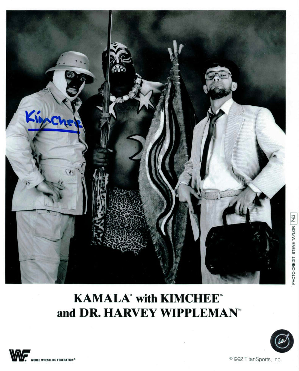 Steve Lombardi as Kim Chee Autographed WWF Promo 8x10 Photo – Icon ...