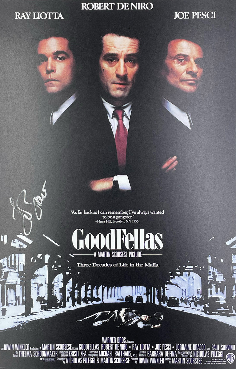 Lorraine Bracco Autographed Goodfellas 11x17 Poster – Icon Autographs