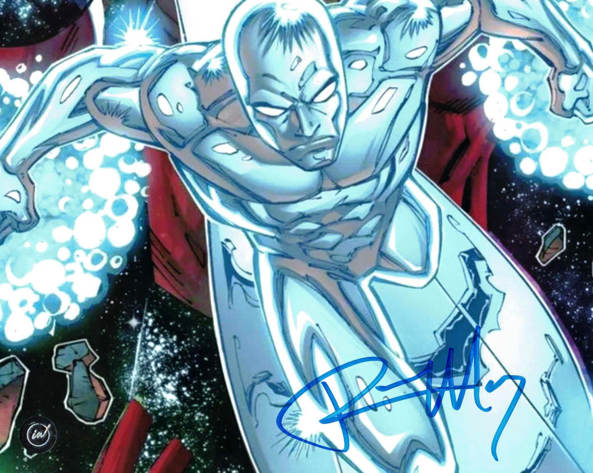 Ron Marz Autographed Silver Surfer 8x10 – Icon Autographs