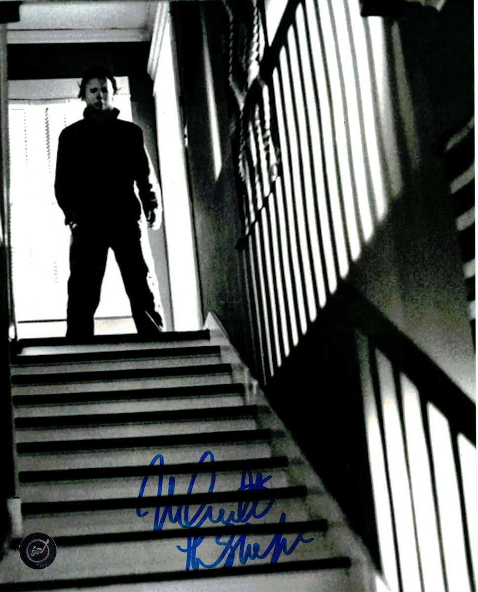 Nick Castle as Michael Myers Halloween Autographed 8x10 Black and Whit ...