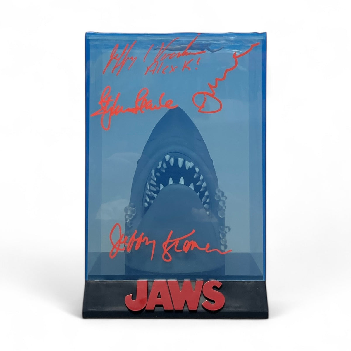 Quad Autographed Jaws Shark Head – Icon Autographs