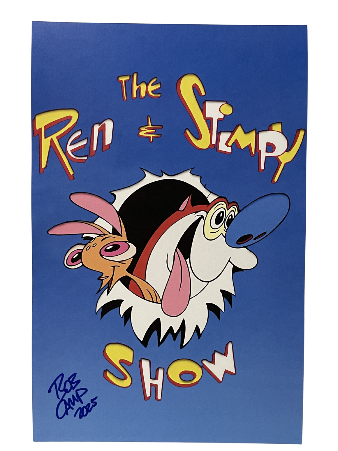 Bob Camp Ren and Stimpy 11x17 Poster – Icon Autographs