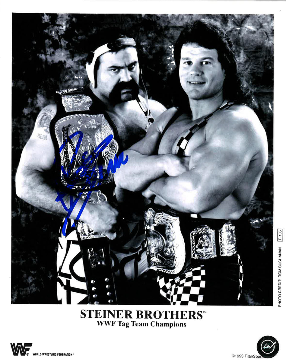 Rick Steiner WWF Autographed 8x10 – Icon Autographs