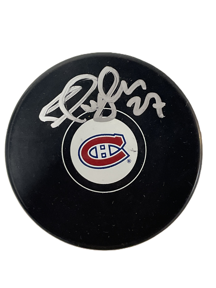 Shayne Corson Montreal Canadiens Signed Puck – Icon Autographs