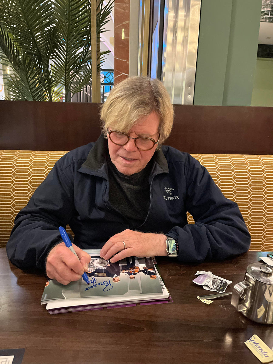 Peter Noone Herman's Hermits Autographed 8x10 Performing on LIVE TV ...