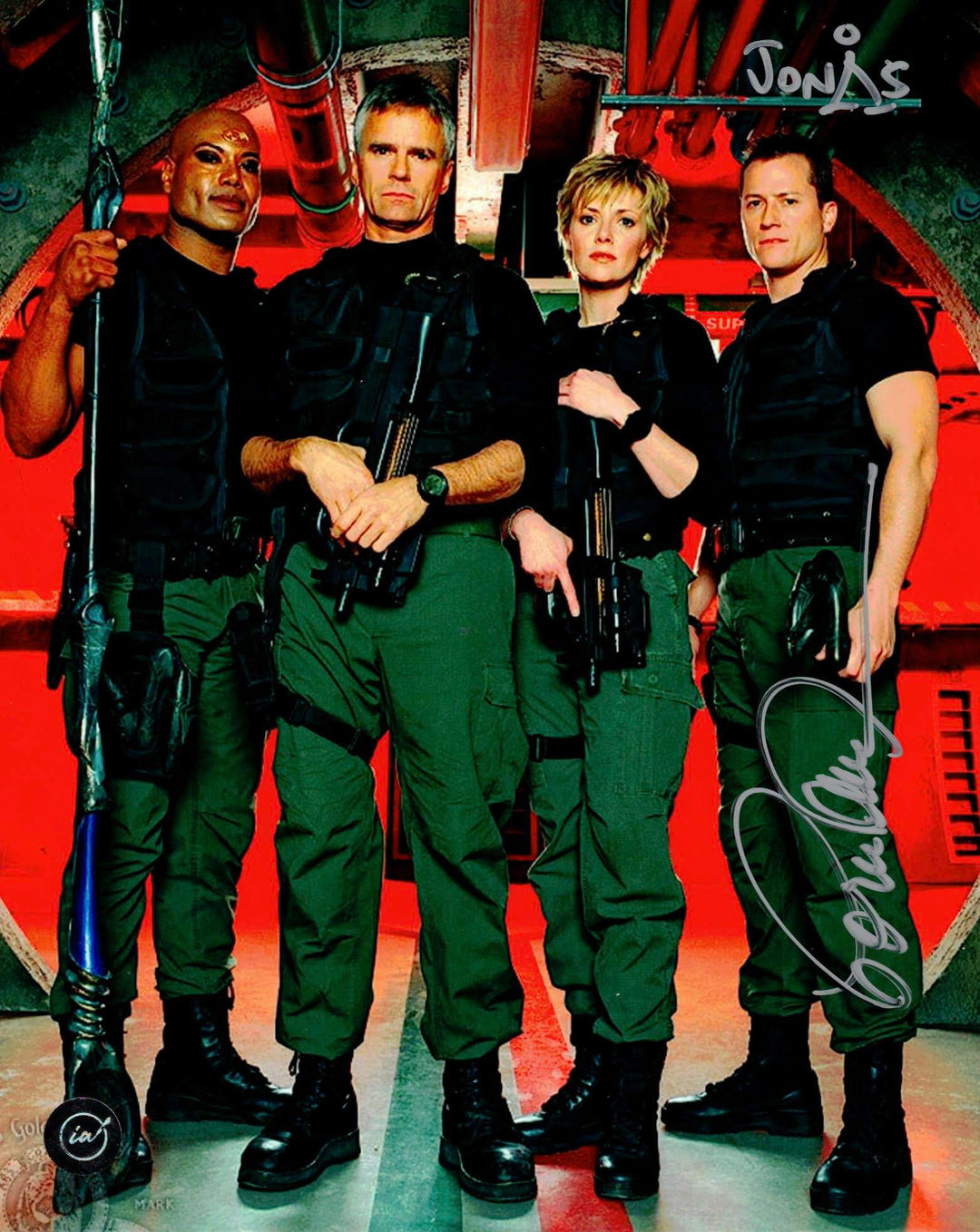 Corin Nemec Stargate as Jonas as Autographed 8x10 – Icon Autographs