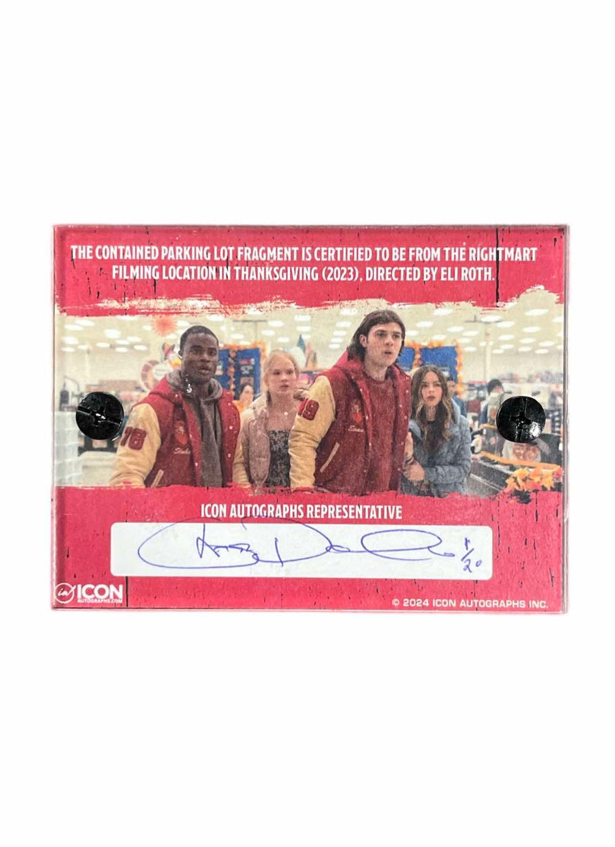 Thanksgiving Movie Authentic Fragment RightMart Parking Lot Relic Card ...