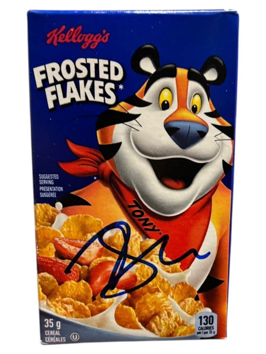 Tony Daniels Autographed Frosted Flakes Mini Box – Icon Autographs