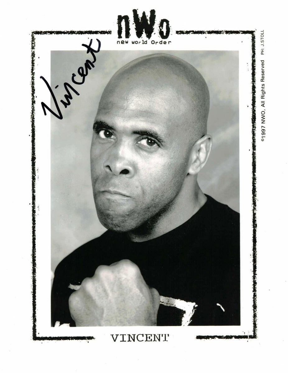 Mike Jones as Vincent WCW Superstar 8x10 Autographed Photo – Icon ...