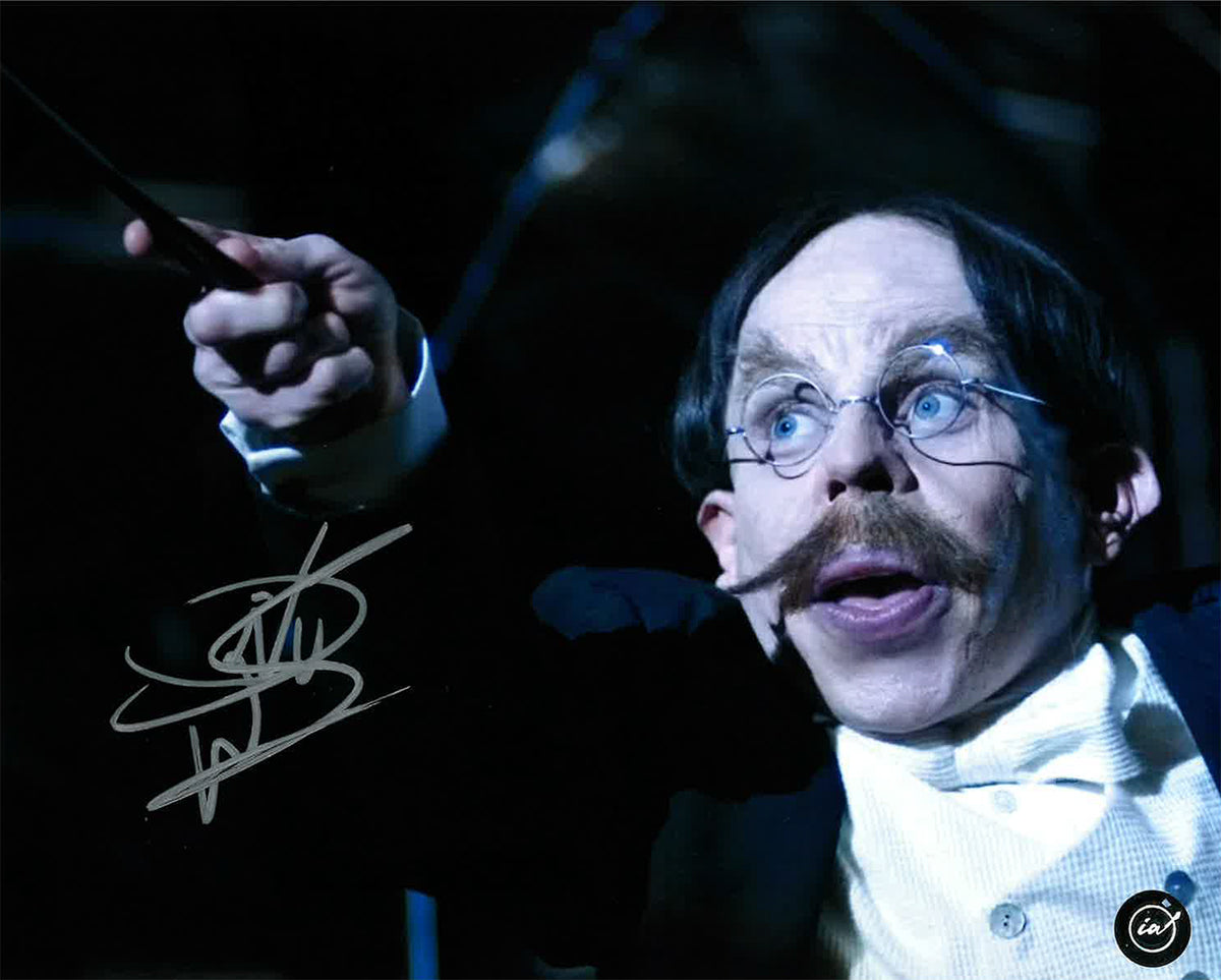 Warwick Davis Autographed Filius Flitwick Harry Potter 8x10 – Icon ...