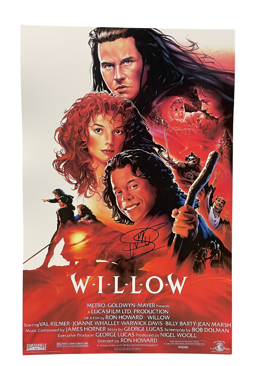Warwick Davis Willow Autographed 11x17 Poster – Icon Autographs