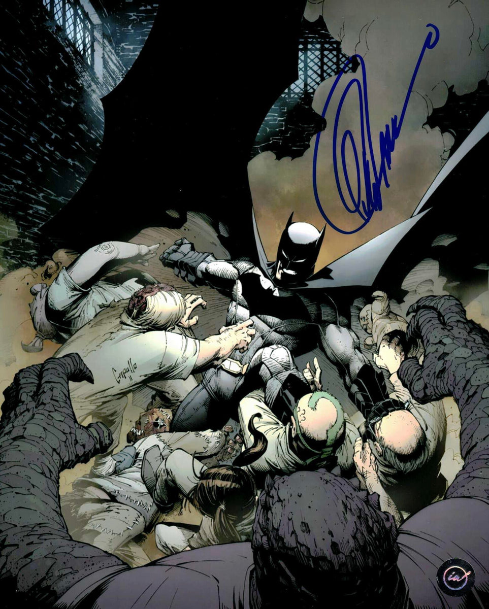 Greg Capullo Autographed Batman 8x10 – Icon Autographs