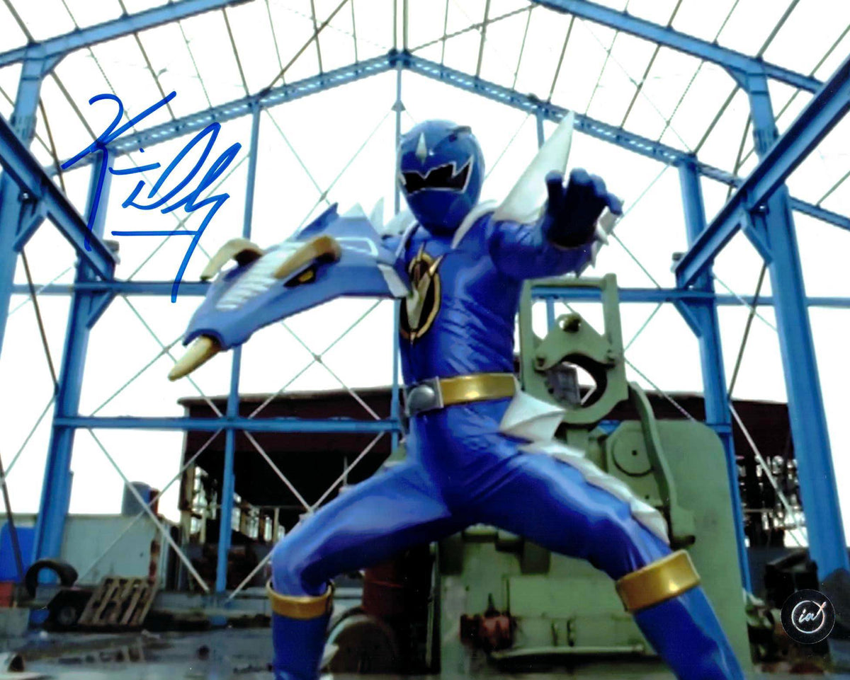 Kevin Duhaney Autographed 8x10 Photo as Blue Dino Ranger on Power Rang ...