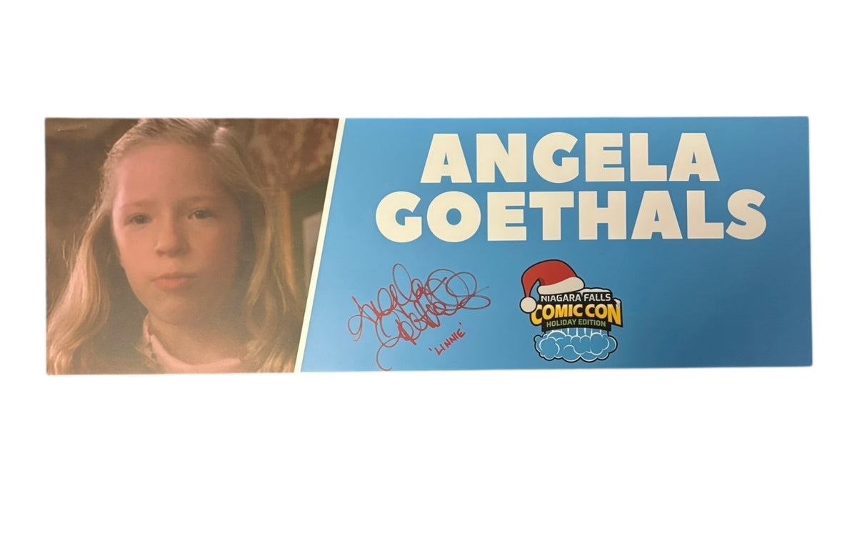 Angela Goethals Autographed Niagara Falls Comic Con Holiday Edition Na ...