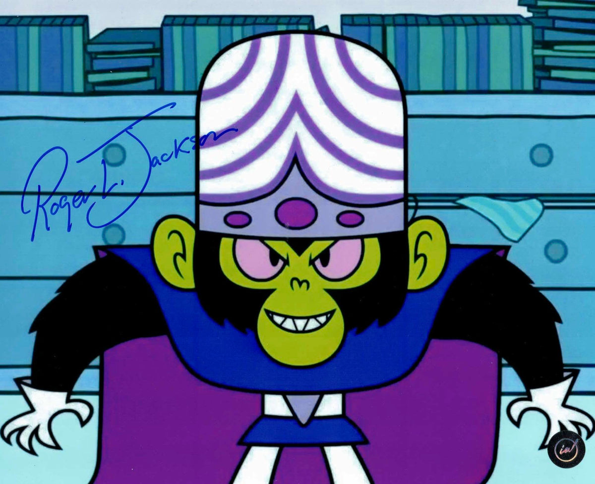 Roger L. Jackson voice of Mojo Jojo in the Powerpuff Girls Autographed ...