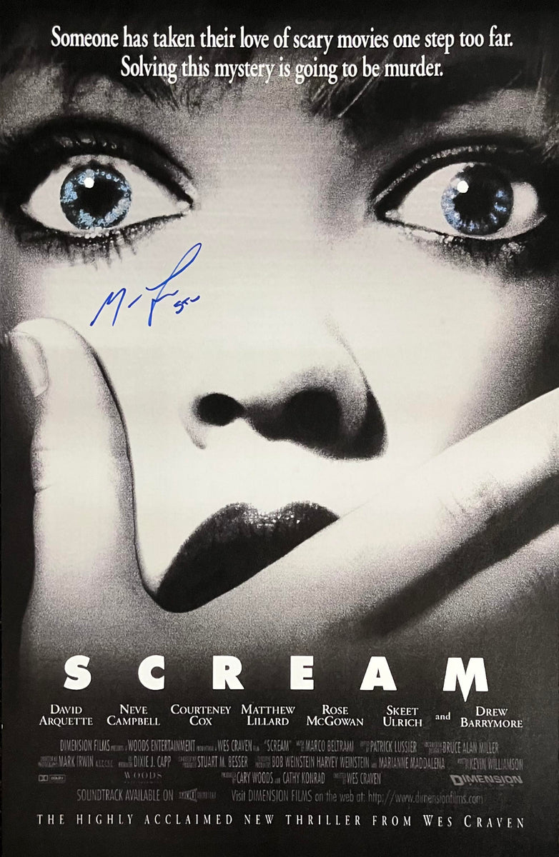 Matthew Lillard Scream Autographed 11x17 – Icon Autographs