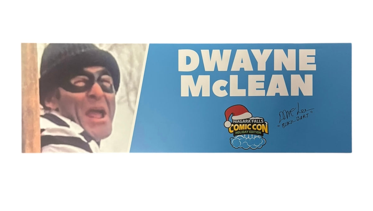 Dwayne McClean Autographed Niagara Falls Comic Con Holiday Edition Nam ...