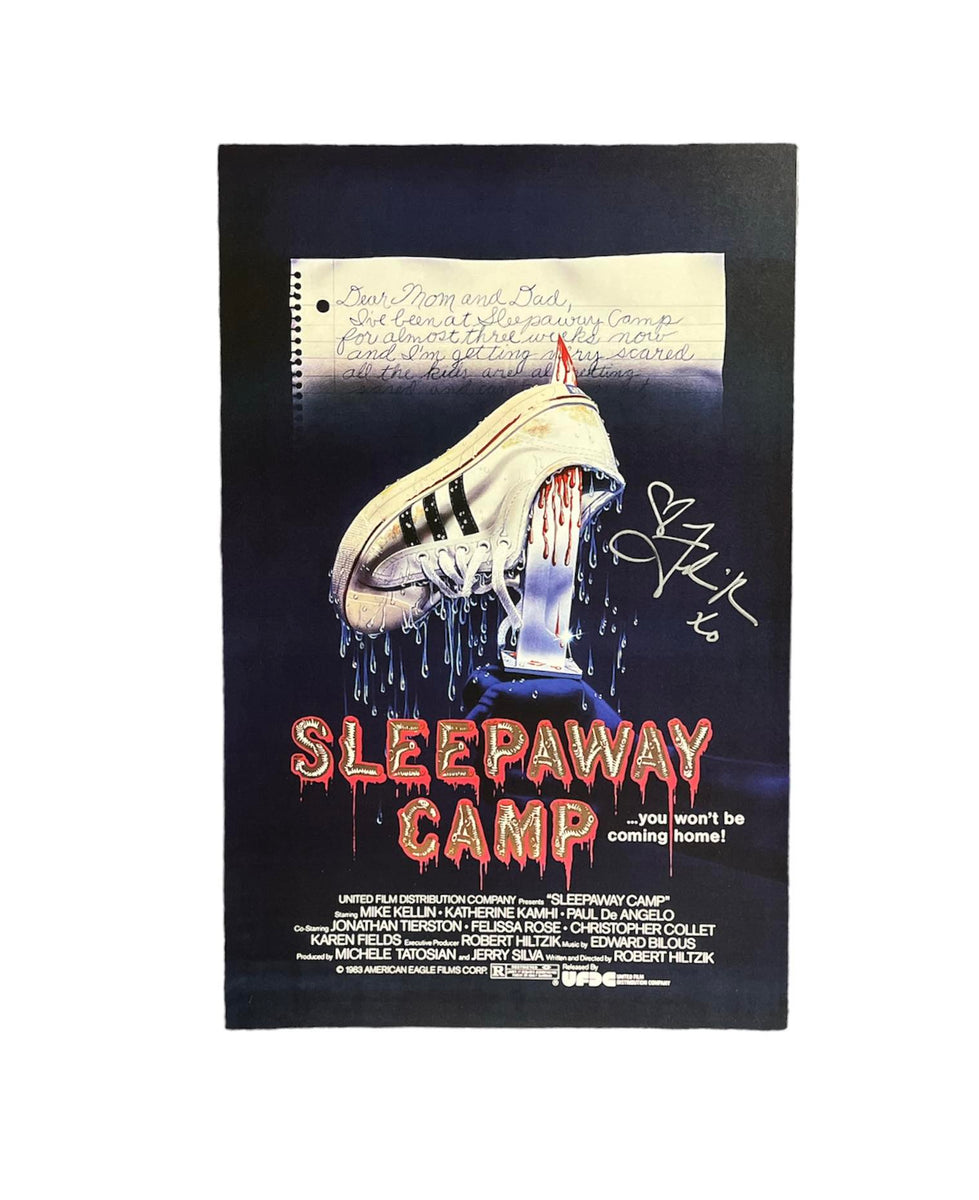 Sleepaway Camp Mini Poster Autographed by Felissa Rose – Icon Autographs
