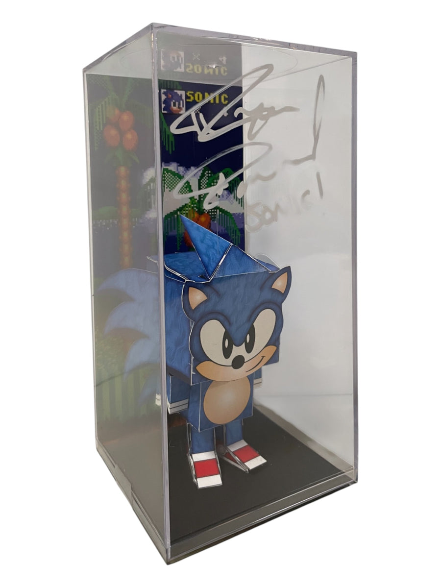 Ryan Drummond Sonic The Hedgehog Autographed Sonic Blockheadz – Icon ...
